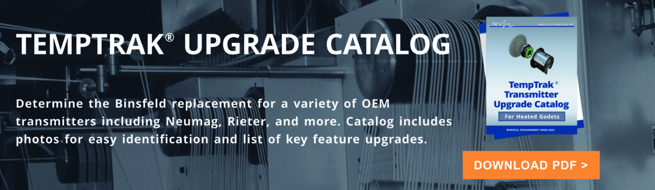 Temperature Transmitters & Control Systems for Heated Godets