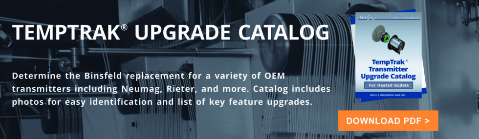 Temperature Transmitters & Control Systems for Heated Godets